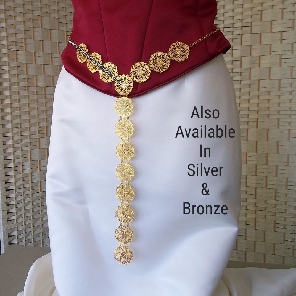 Girdle Belts - Medieval Tudor & Renaissance Girdle Belts, Wedding ...