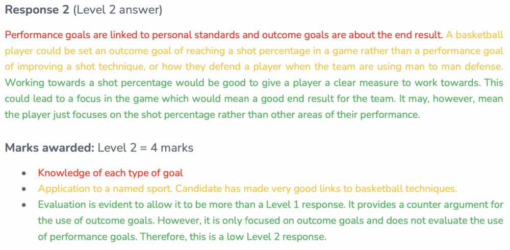 Think like an Examiner with our GCSE PE Resources - Pupil Progress