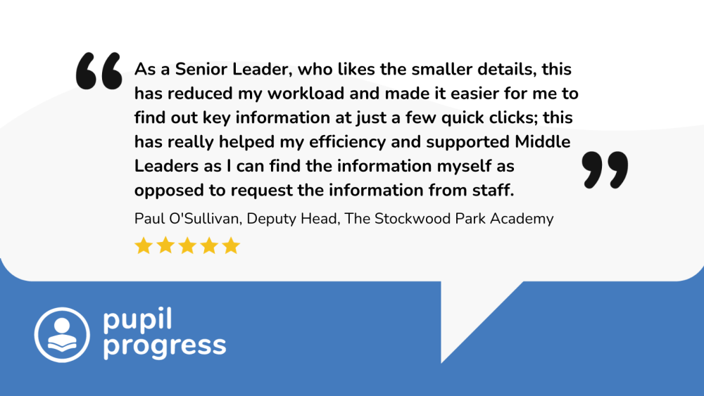 Pupil Progress Student Tracking & Reporting Software