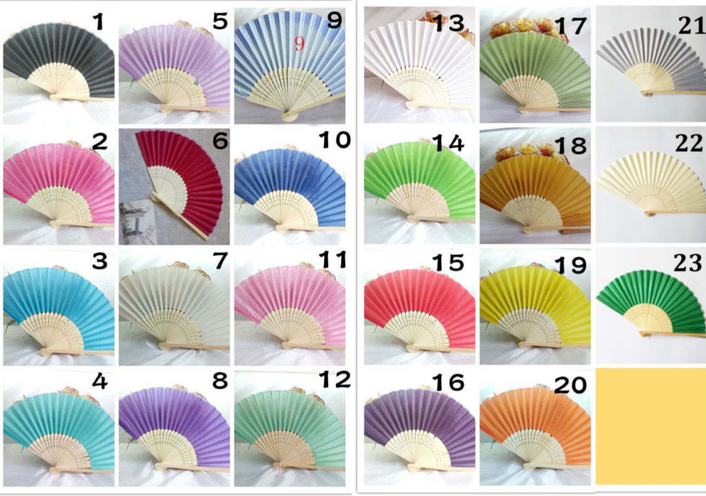 Plain Fans | Customise Options | FanWorks