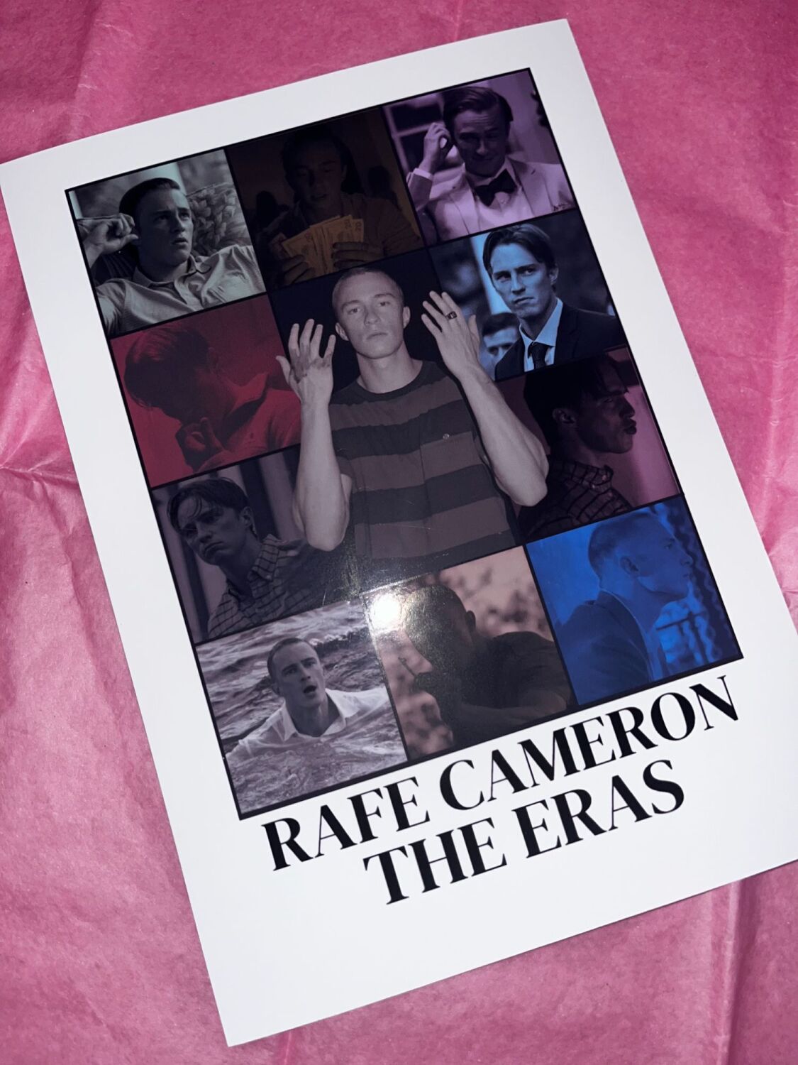 Rafe Cameron (Drew Starkey) in his eras inspired POSTERS