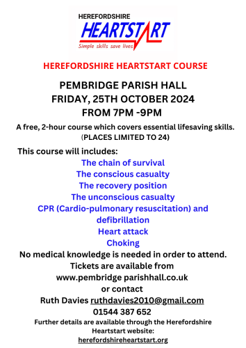 Welcome To Pembridge Parish Hall