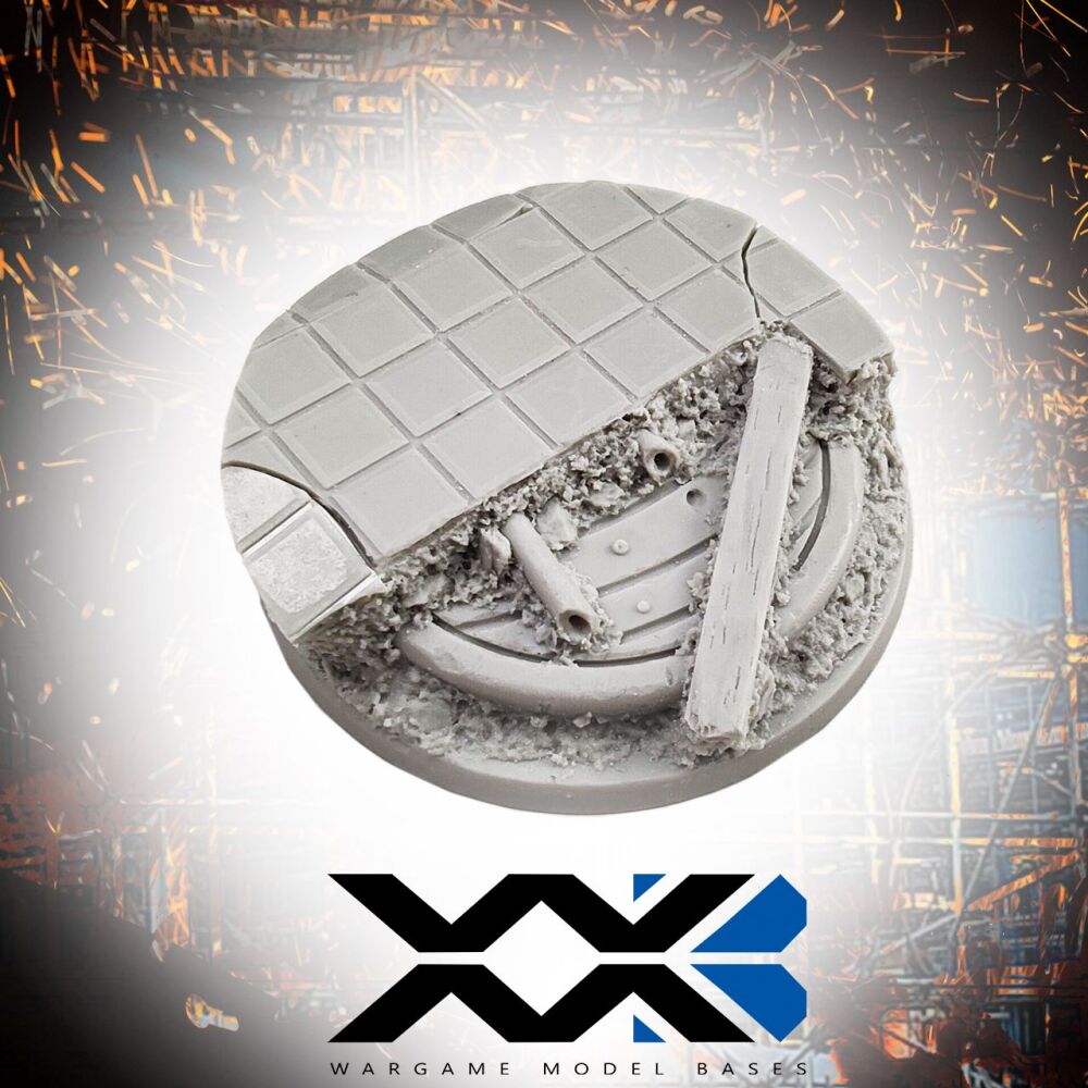 Buried Ancients 80mm round resin bases for tabletop miniatures
