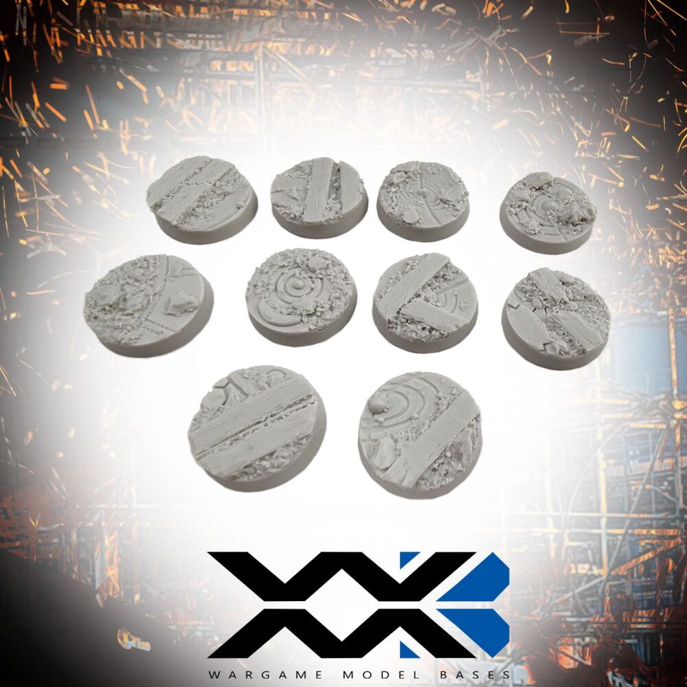 Buried Ancients 32mm round resin bases for tabletop miniatures