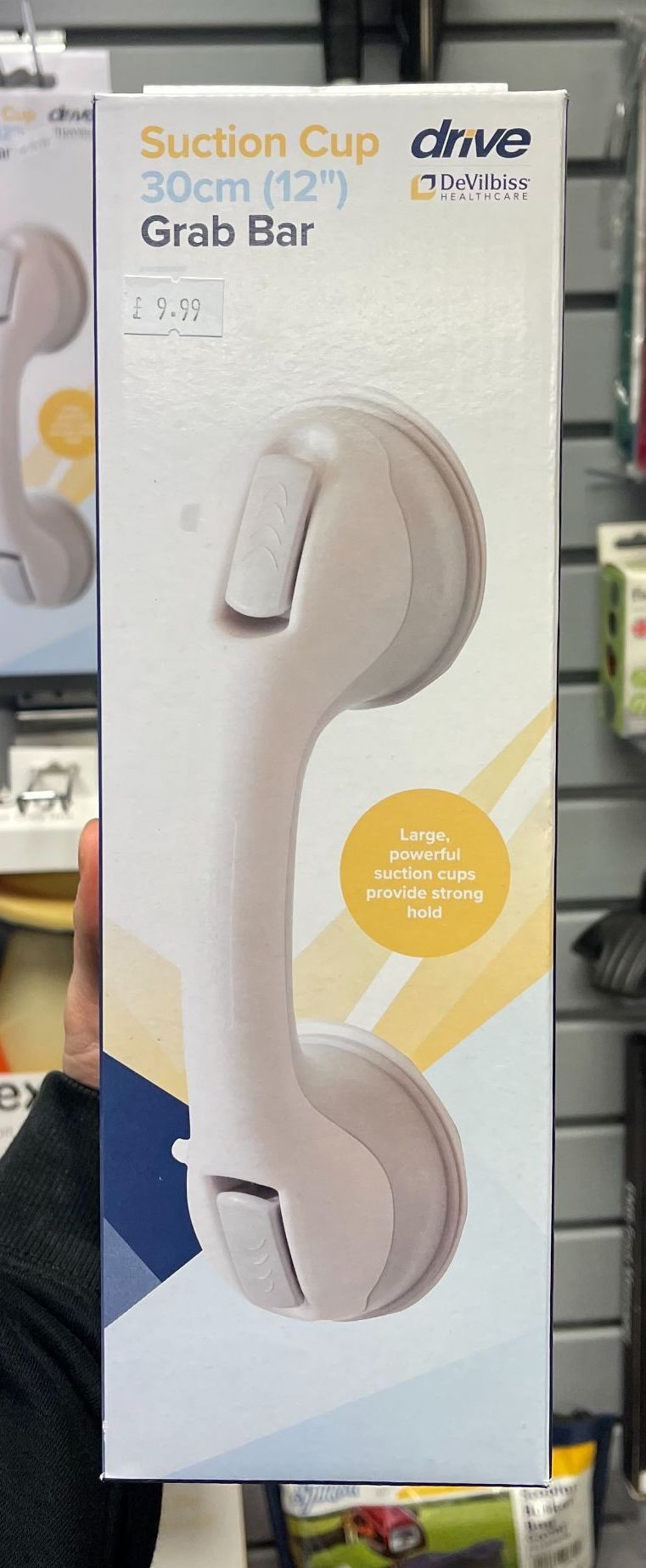 Suction Cup Grab Bar