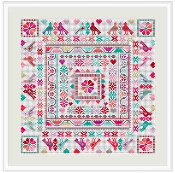 Inca Sampler Cross Stitch