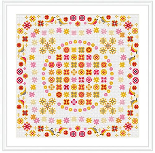 Inca Sampler Cross Stitch