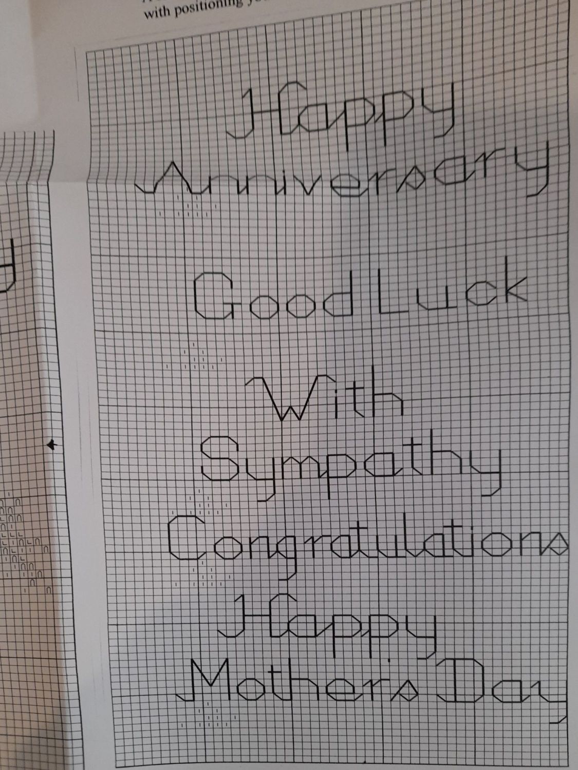 Cross Stitch Anniversary Sampler Kits