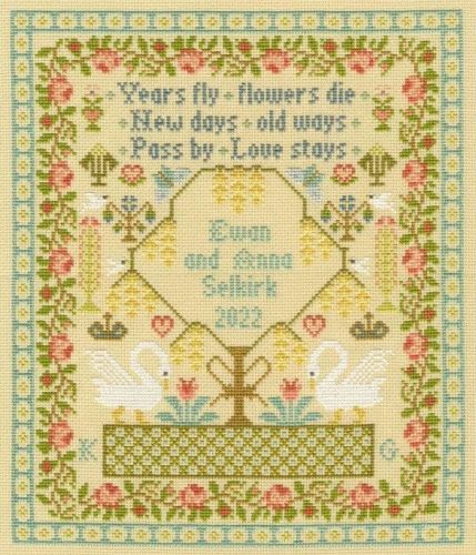 Wedding and Engagement Sampler Cross Stitch Kits