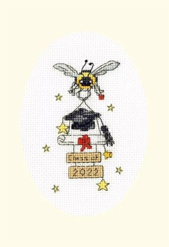 Bee Kind Cross Stitch Card - Bothy Threads
