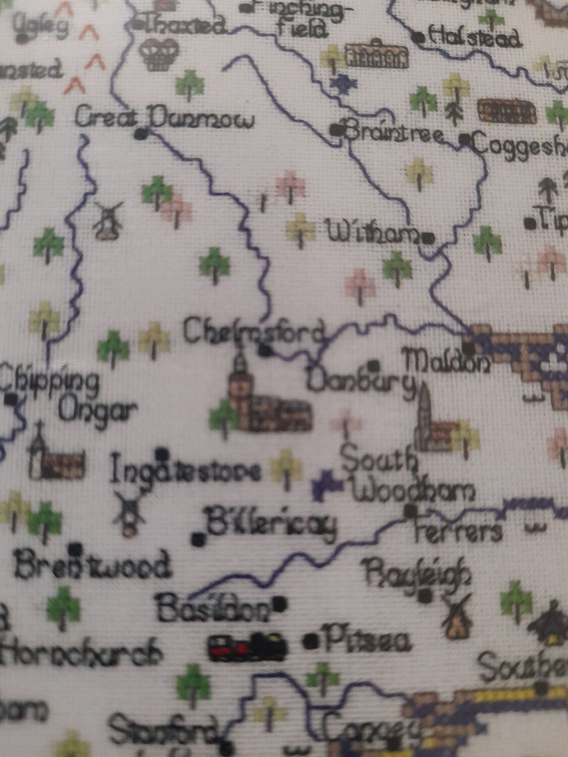 Cross Stitch Maps by Heritage Crafts - Page 1
