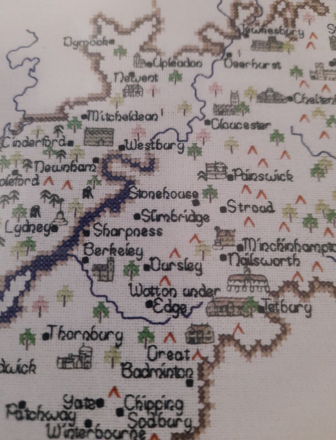Cross Stitch Maps by Heritage Crafts - Page 1
