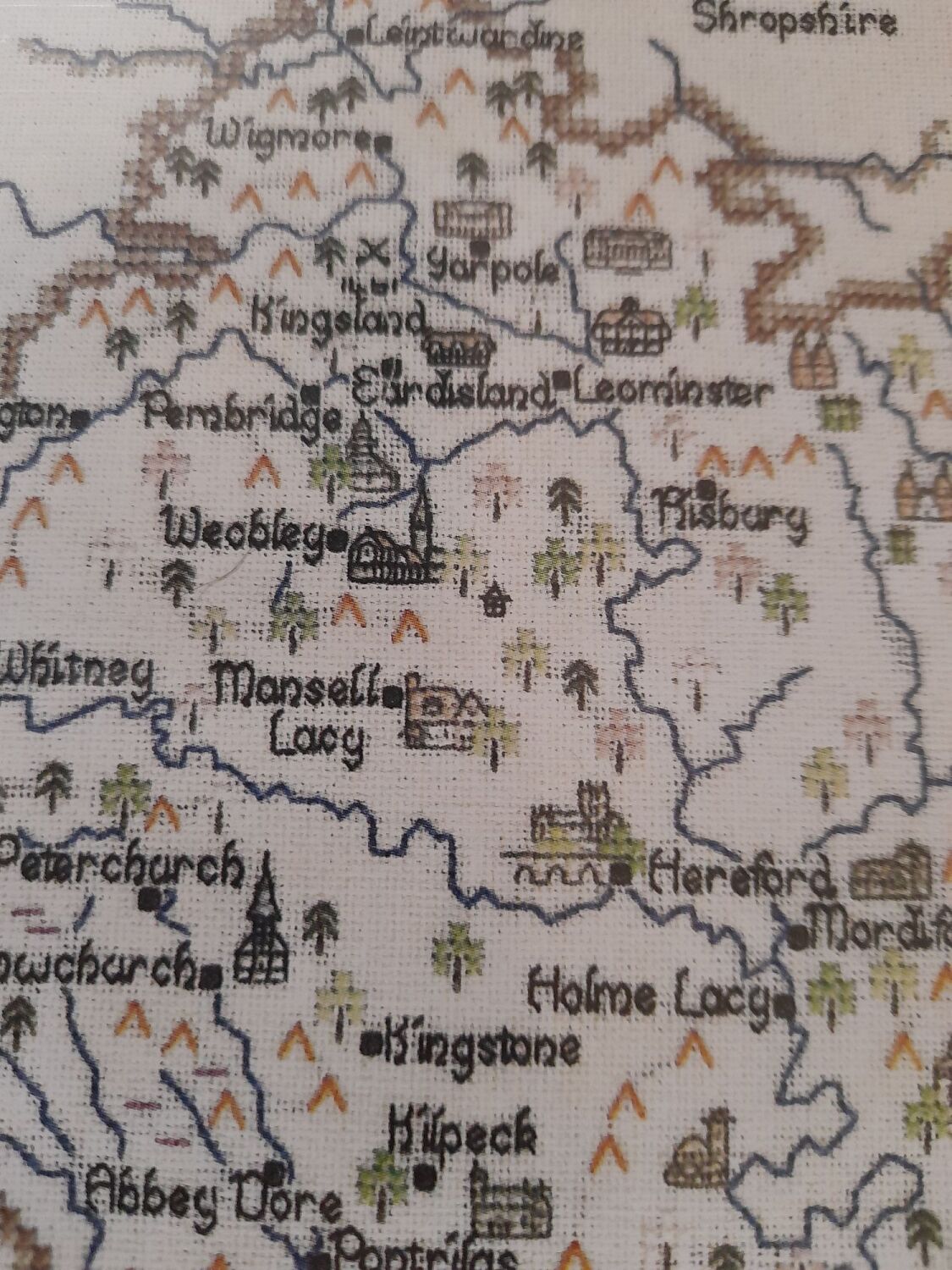 Cross Stitch Maps by Heritage Crafts - Page 1