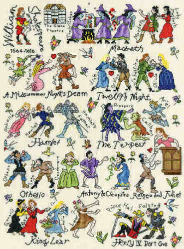 Henry VIII Sampler - Bothy Threads